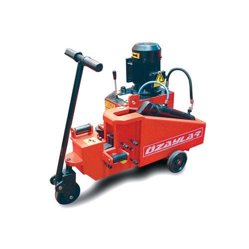 Rotary blade cutting machine - MCH26 - Ã–zaylar Machinery - for steel ...