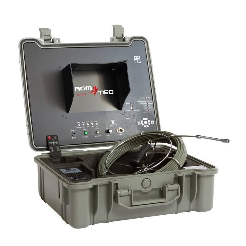 Pipe inspection camera - TUBICAM® R 14 - AGM TEC - Caméra d'inspection ...