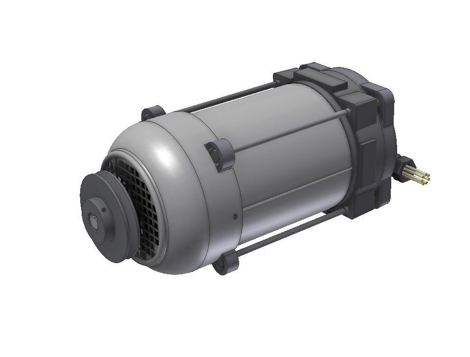 Induction motor - Elnor Motors - single-phase / ATEX