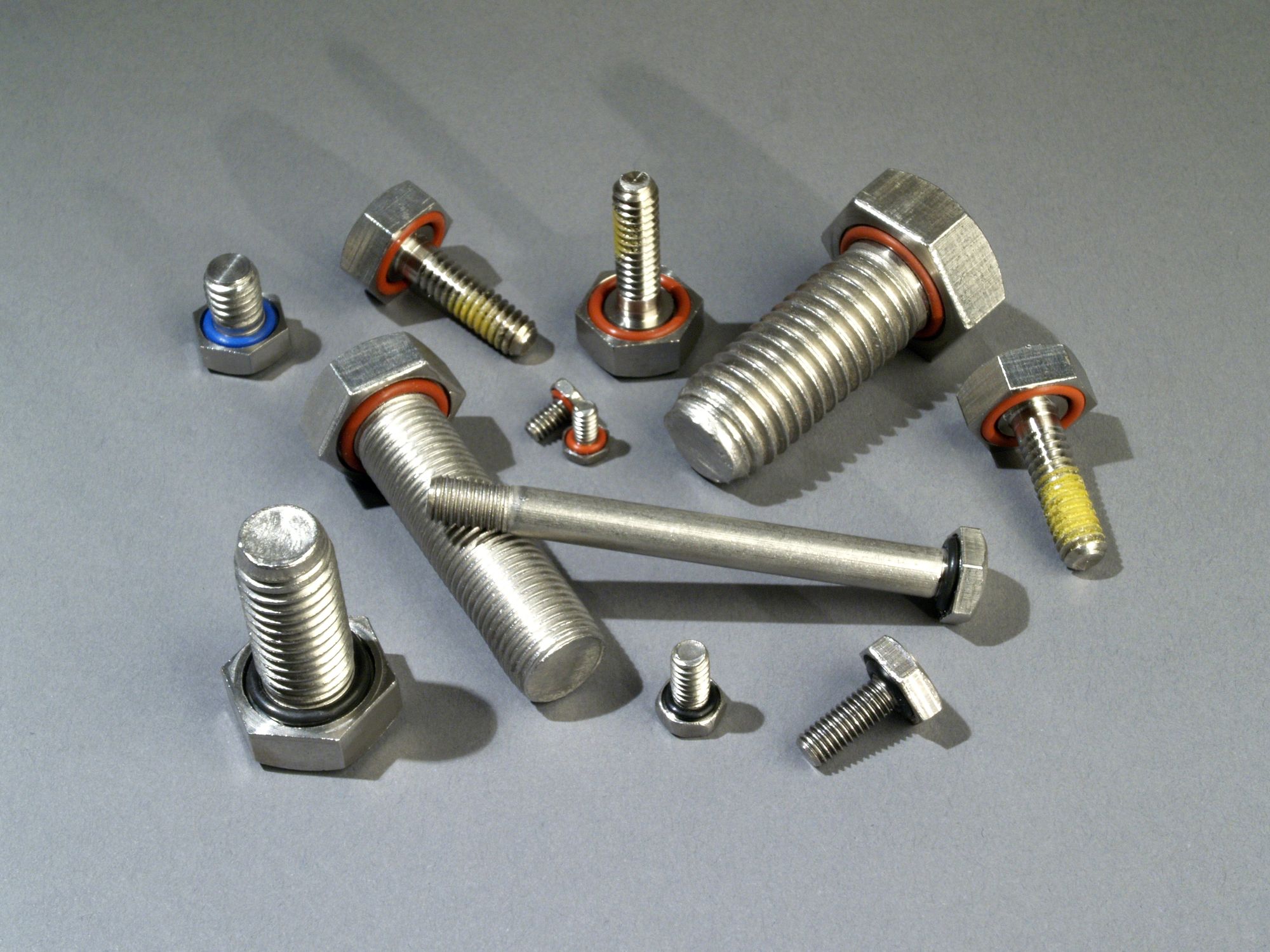 Screw with hexagonal head - ZaGO Manufacturing Co. - self-locking