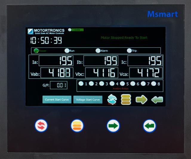 Information HMI - Msmart - Motortronics - touch screen / panel-mount ...