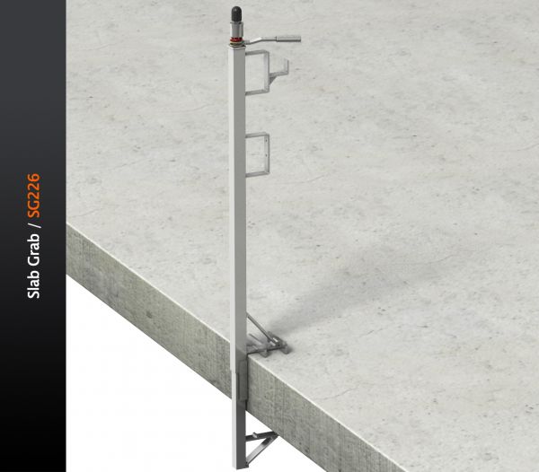 Temporary fence base - Slab Grab - SG4226 - Integrity Worldwide Inc.