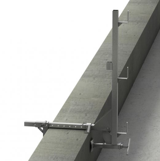 Temporary fence base - Kerb Grab - KG4221 - Integrity Worldwide Inc.