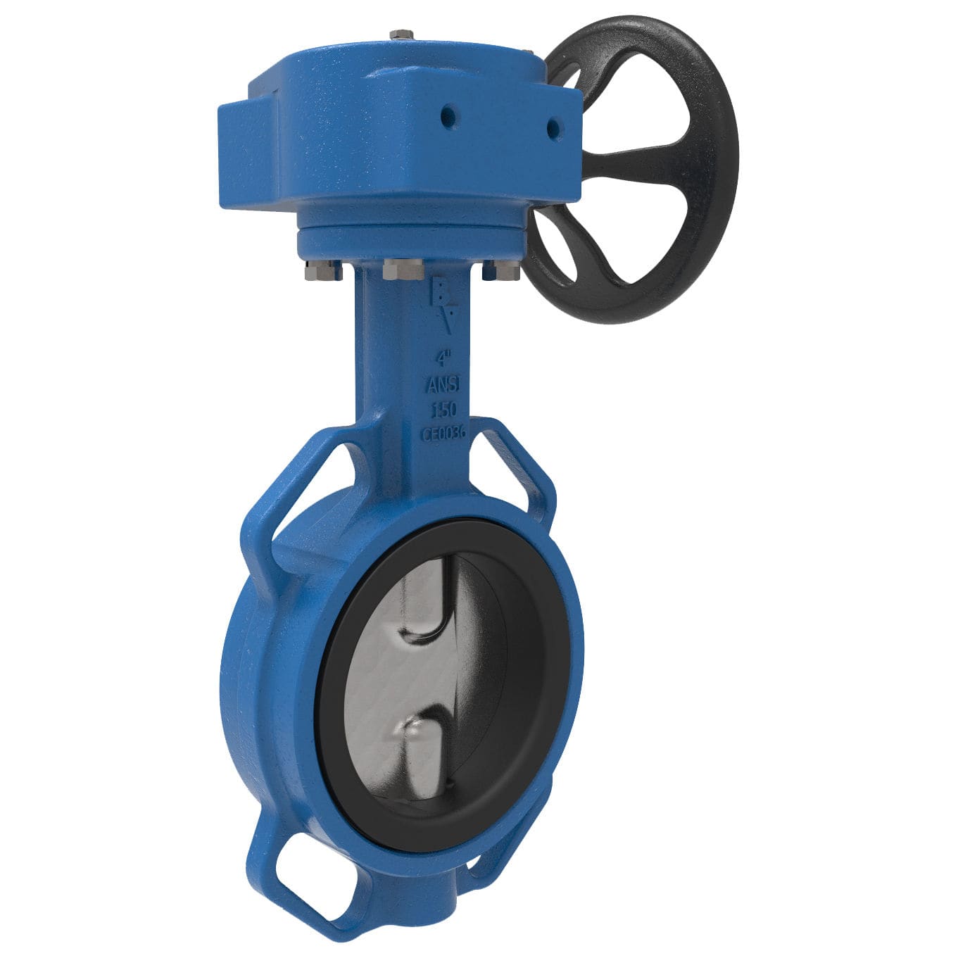 Butterfly valve - BV10 Series - Belven nv - with handwheel / isolation ...
