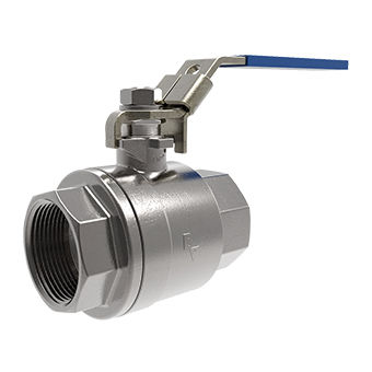 Ball valve - BV2 - Belven nv - lever / for control / 2-piece