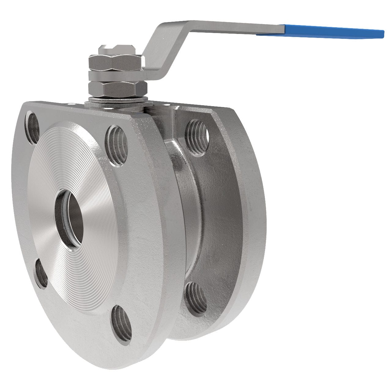 Ball valve - BV8 - Belven nv - lever / for control / wafer