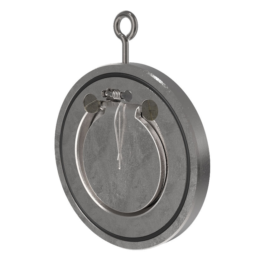 Swing check valve - BV39 - Belven nv - flange / wafer / spring