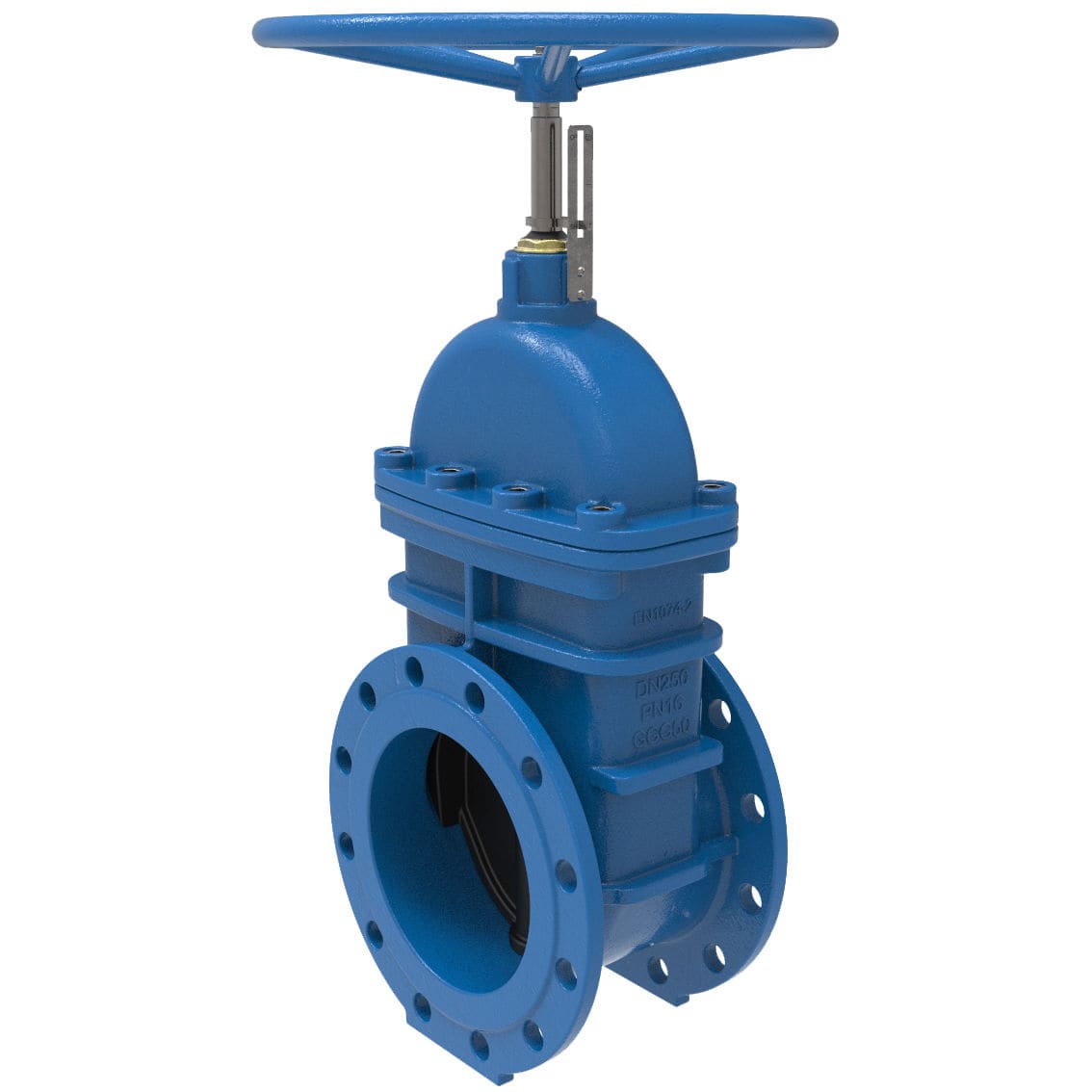 Gate valve - BV49 - Belven nv - manual / regulating / flange