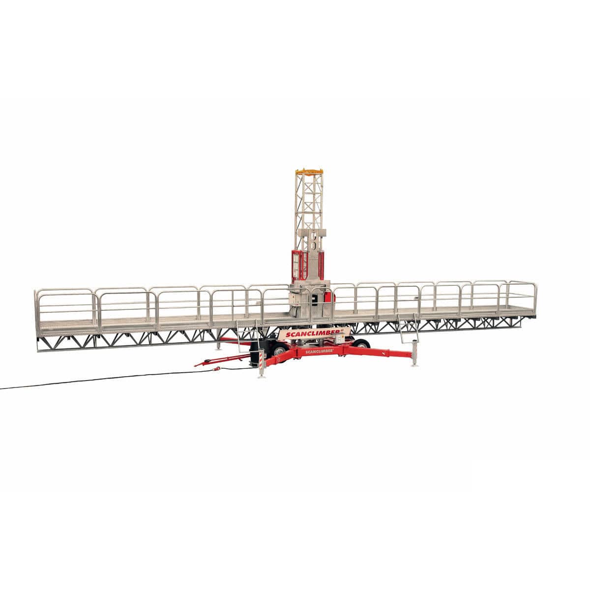 Single-mast mast climbing work platform - Centum SC10000 - Scanclimber Oy