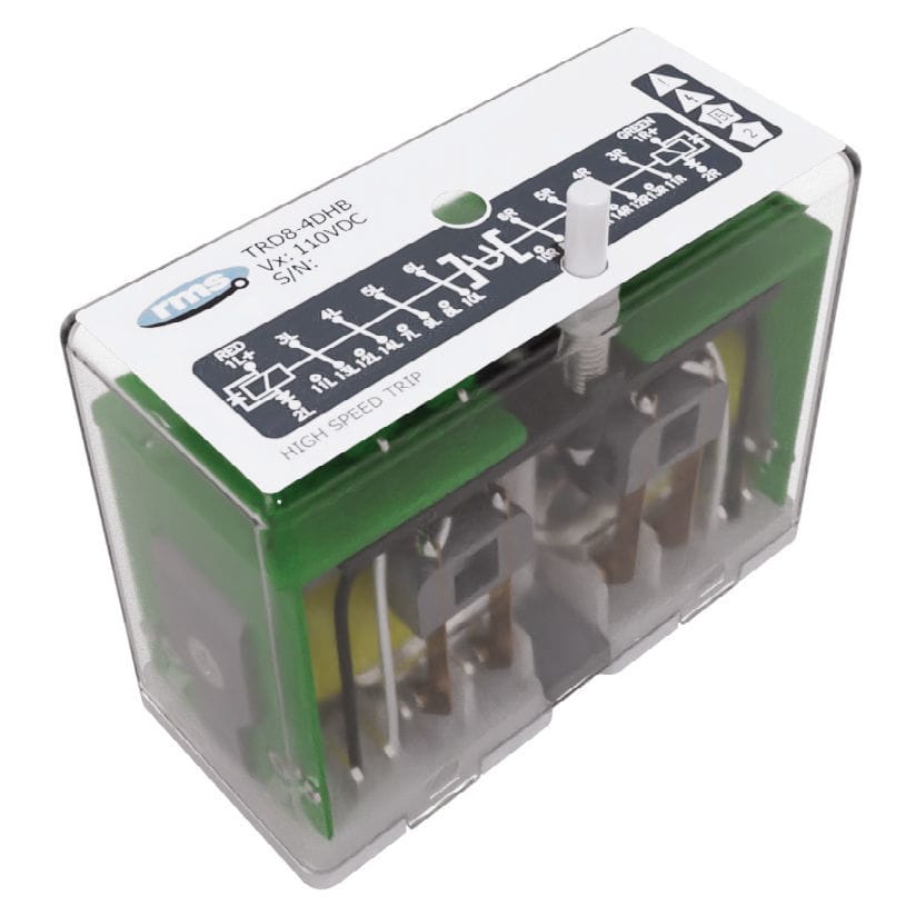 DC electromechanical relay - TRD8 - Mors Smitt BV - compact / DIN rail ...