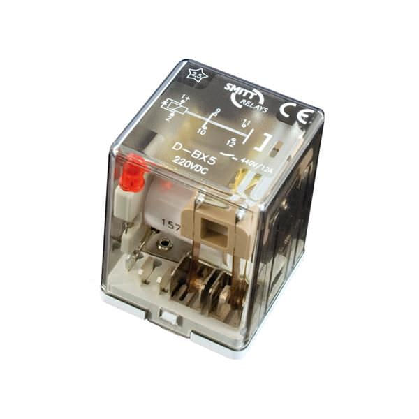 DC electromechanical relay - D-BX5 series - Mors Smitt BV - power / plug-in