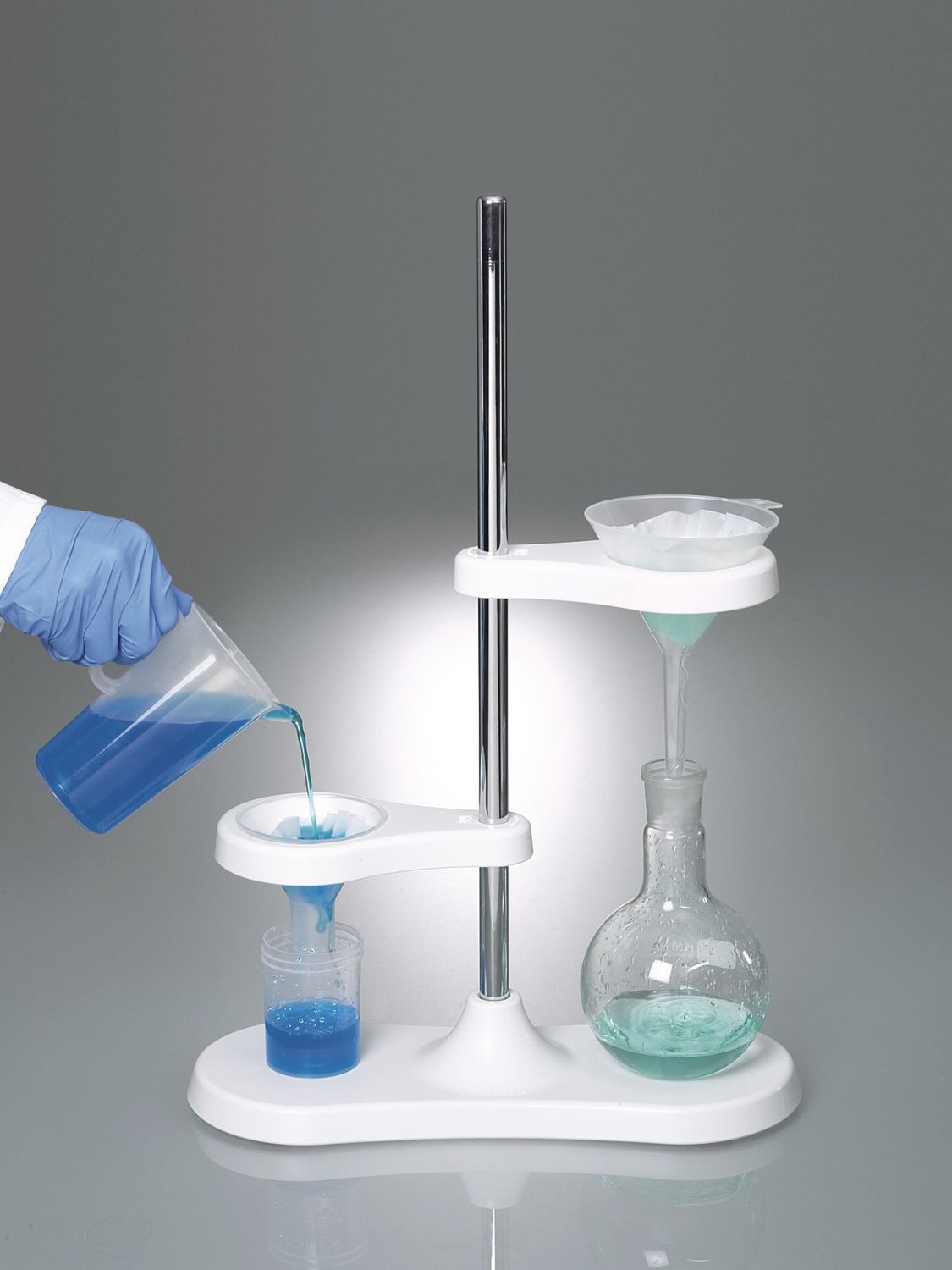 Plastic stand - 9622-0200 - Bürkle - for funnel