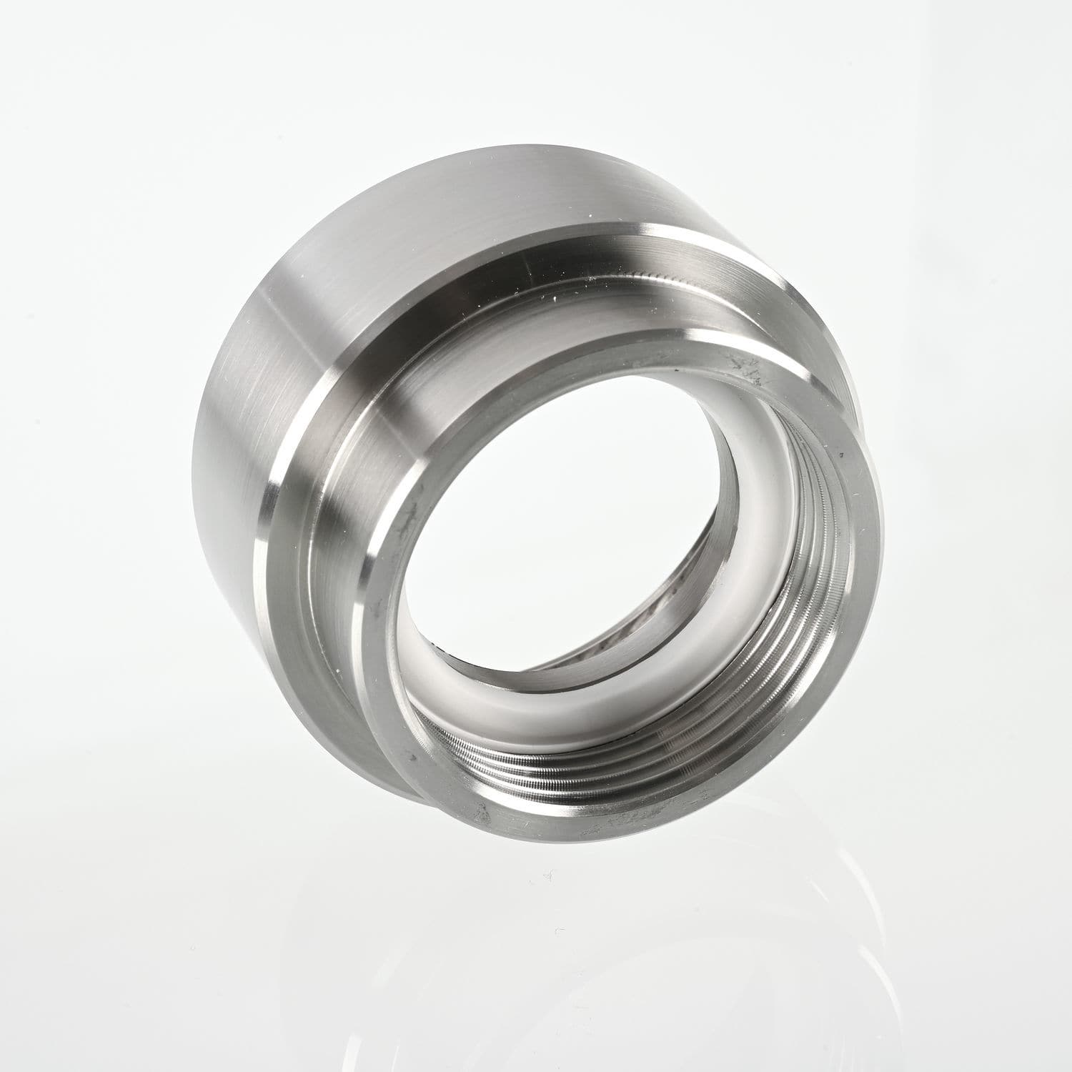 Threaded female-to-female reducer - 0600-3100 - Bürkle - stainless ...