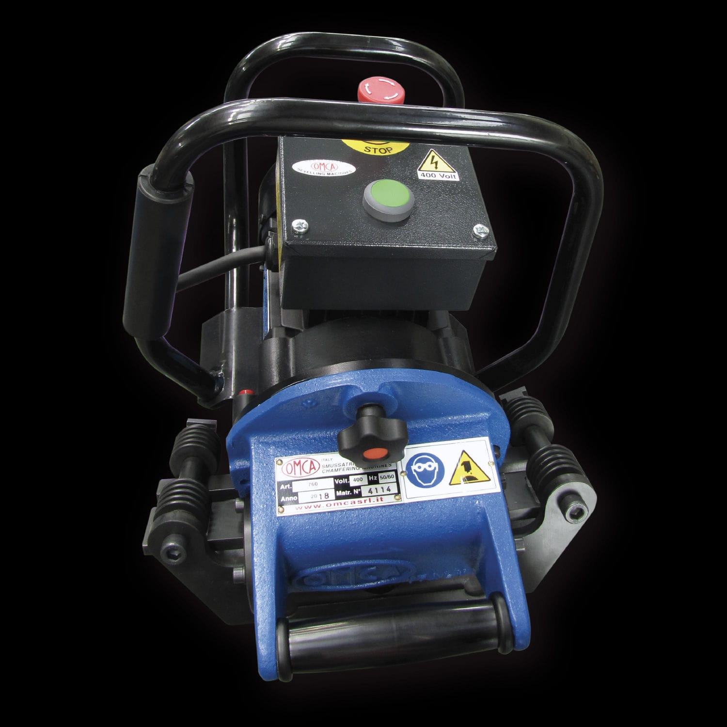 Portable beveling machine - Art.760 - OMCA - electric / for sheet metal