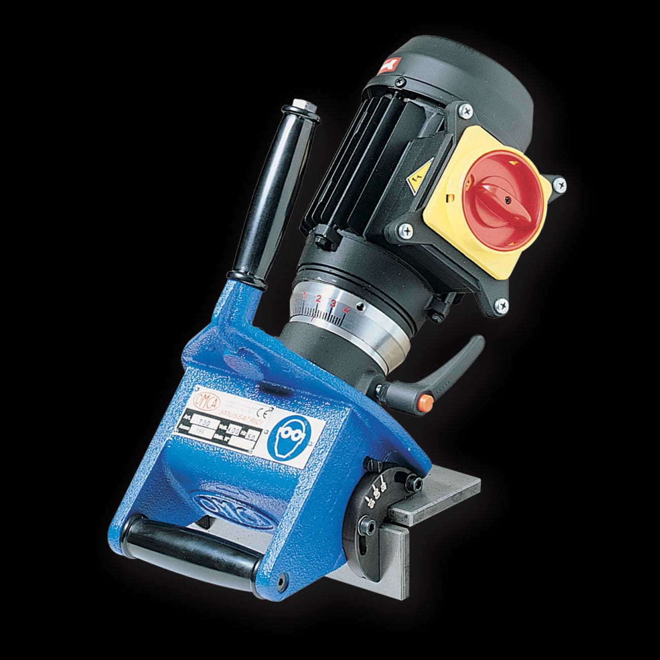 Portable beveling machine - ART. 750 - OMCA - electric / for sheet ...