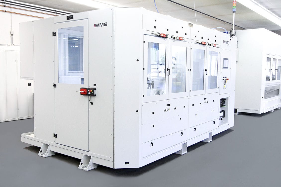 Robotic deburring cell - W10 TWIN - WMS-engineering Werkzeuge-Maschinen-Systeme GmbH