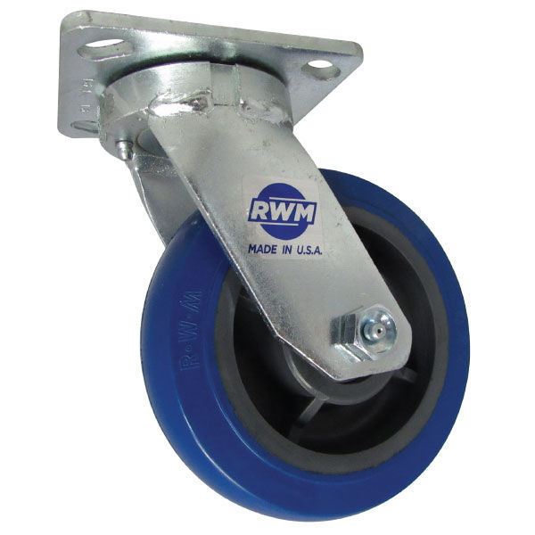 Swivel caster - 47 - RWM Casters - base plate / with ball bearing / solid
