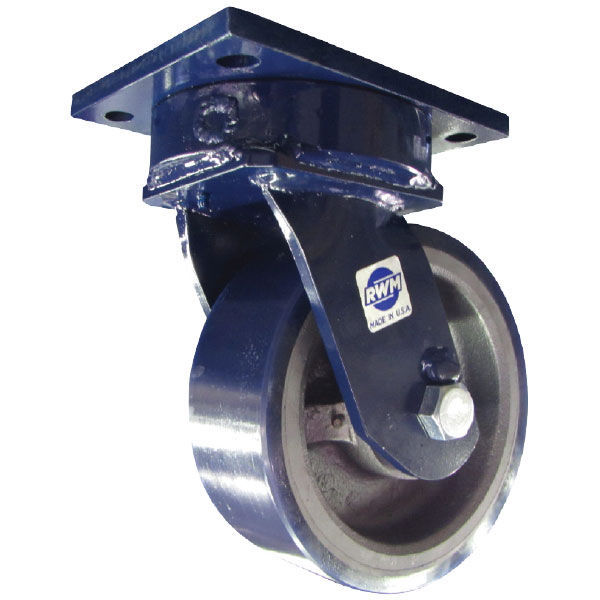 Swivel caster - 85 - RWM Casters - base plate / very heavy-duty / monobloc