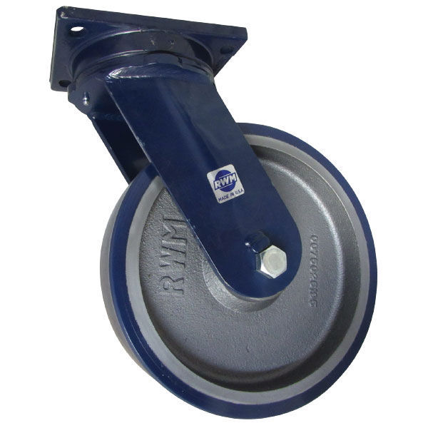 Swivel caster - 95 - RWM Casters - base plate / high load capacity / powder