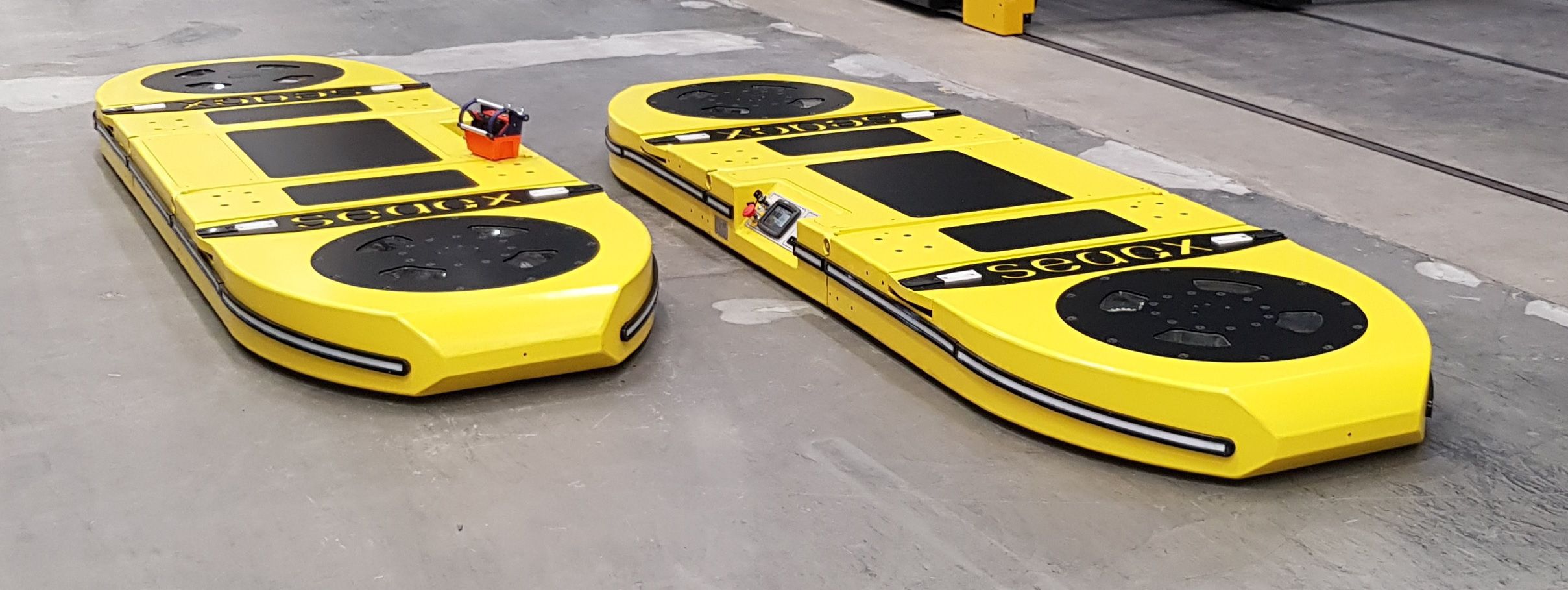 Omnidirectional electric transporter - Omni 2.5MT - Seaqx NV - radio ...