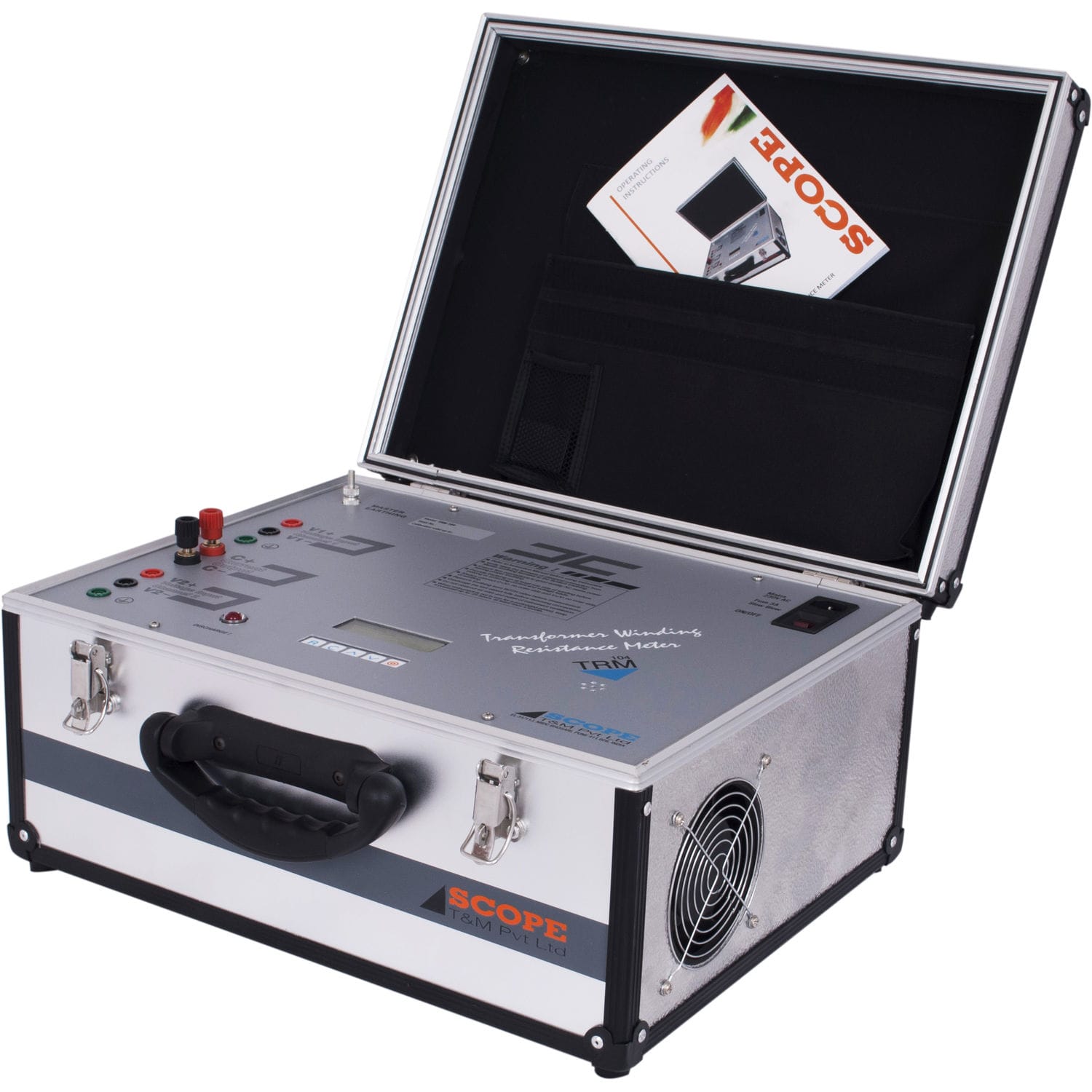 Resistance tester - TRM 104 - SCOPE T&M Pvt. Ltd. - stator winding ...