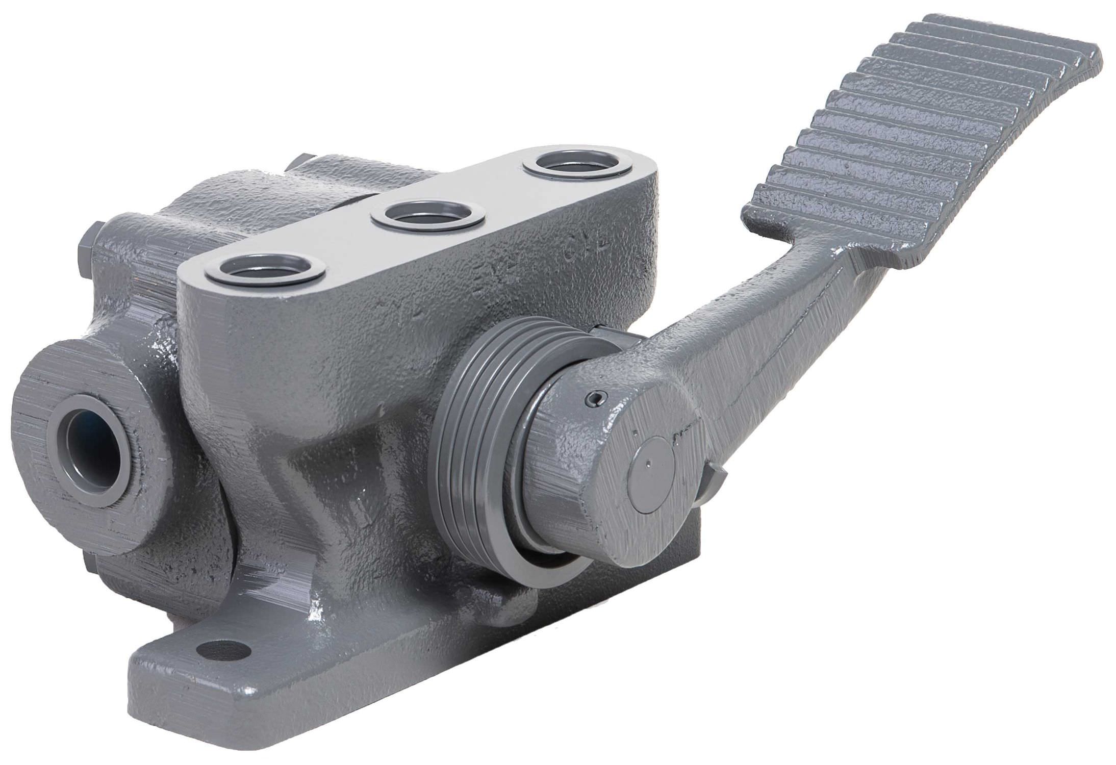 Disc valve - Nopak - foot-operated / regulating / for air