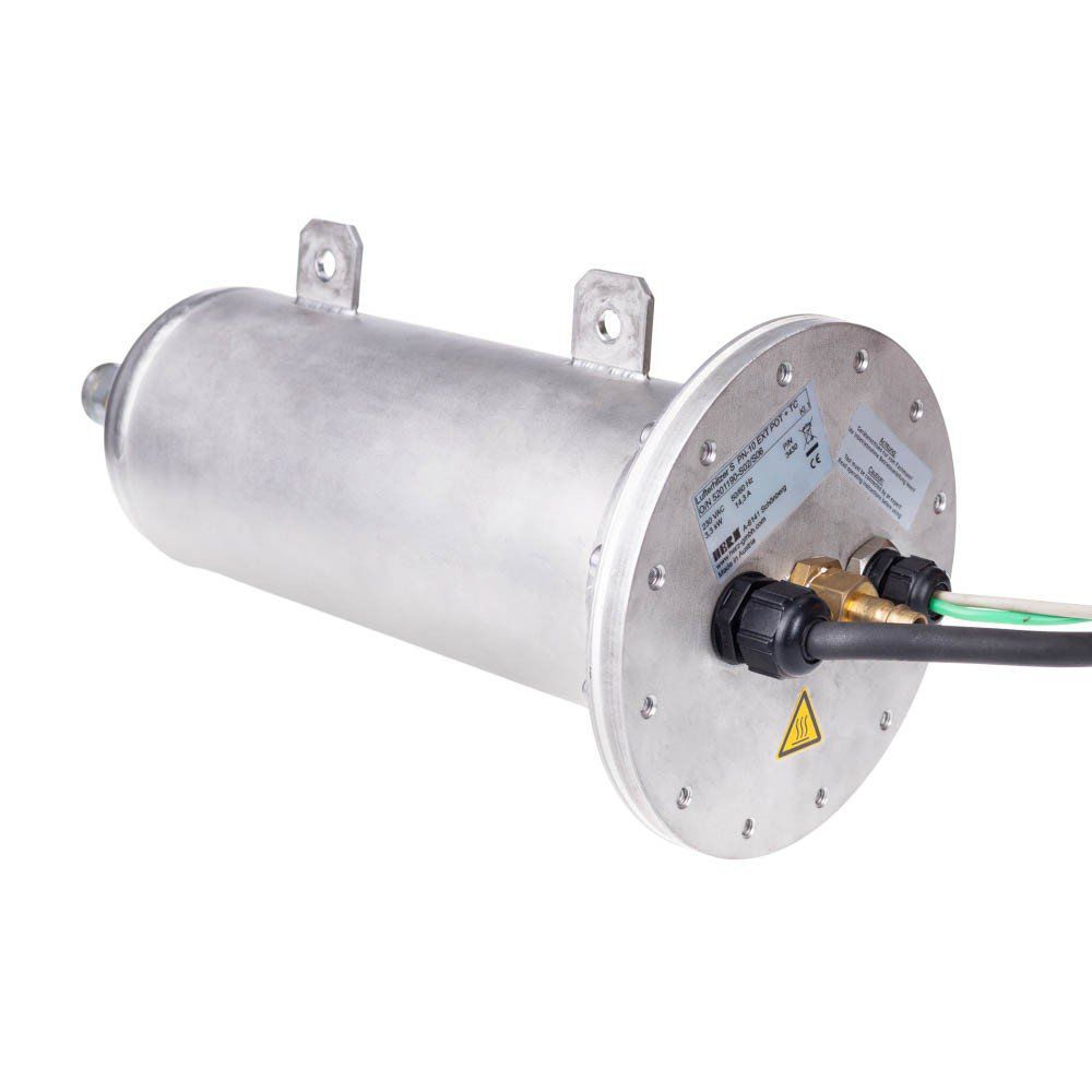 Air heater - PN10 series - Herz GmbH - compressed air / electric