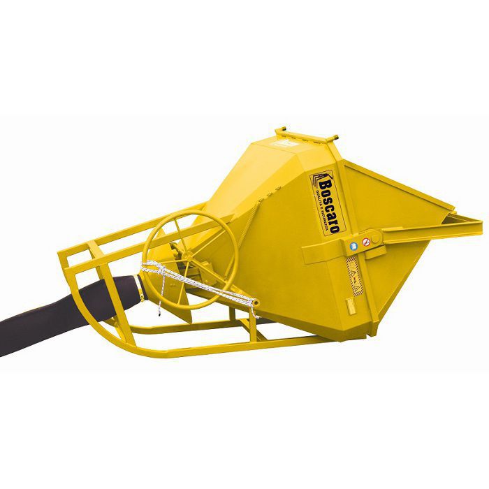 Concrete skip with discharge hose - BC-V series - Boscaro s.r.l.