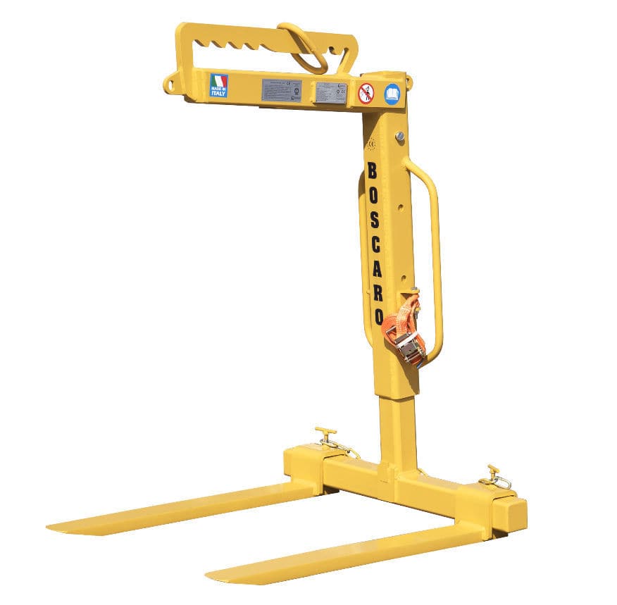 Adjustable fork - MBR series - Boscaro s.r.l. - for cranes / for pallet ...