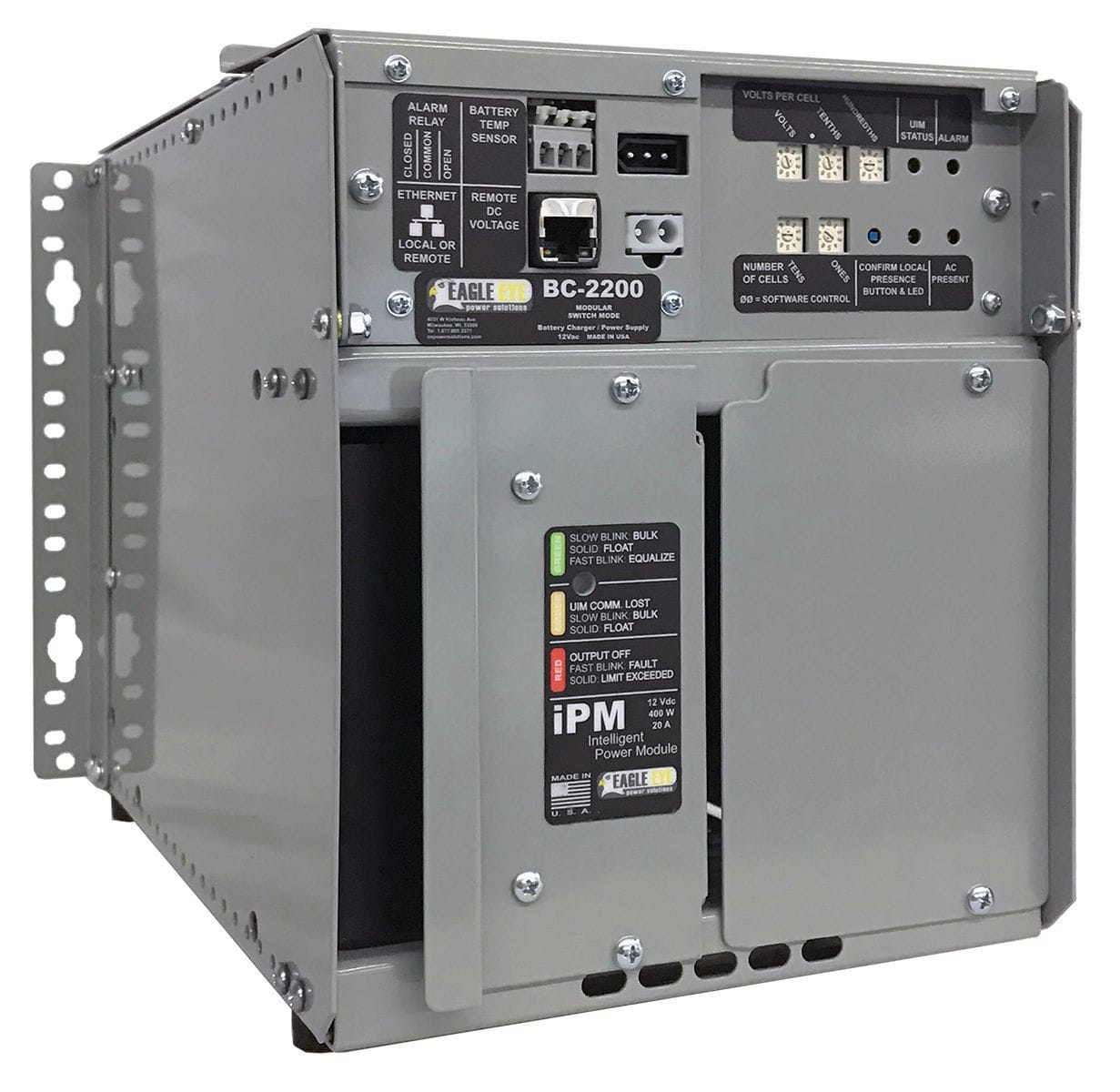 AC/DC power supply - BC-2200 - Eagle Eye Power Solutions - regulated ...