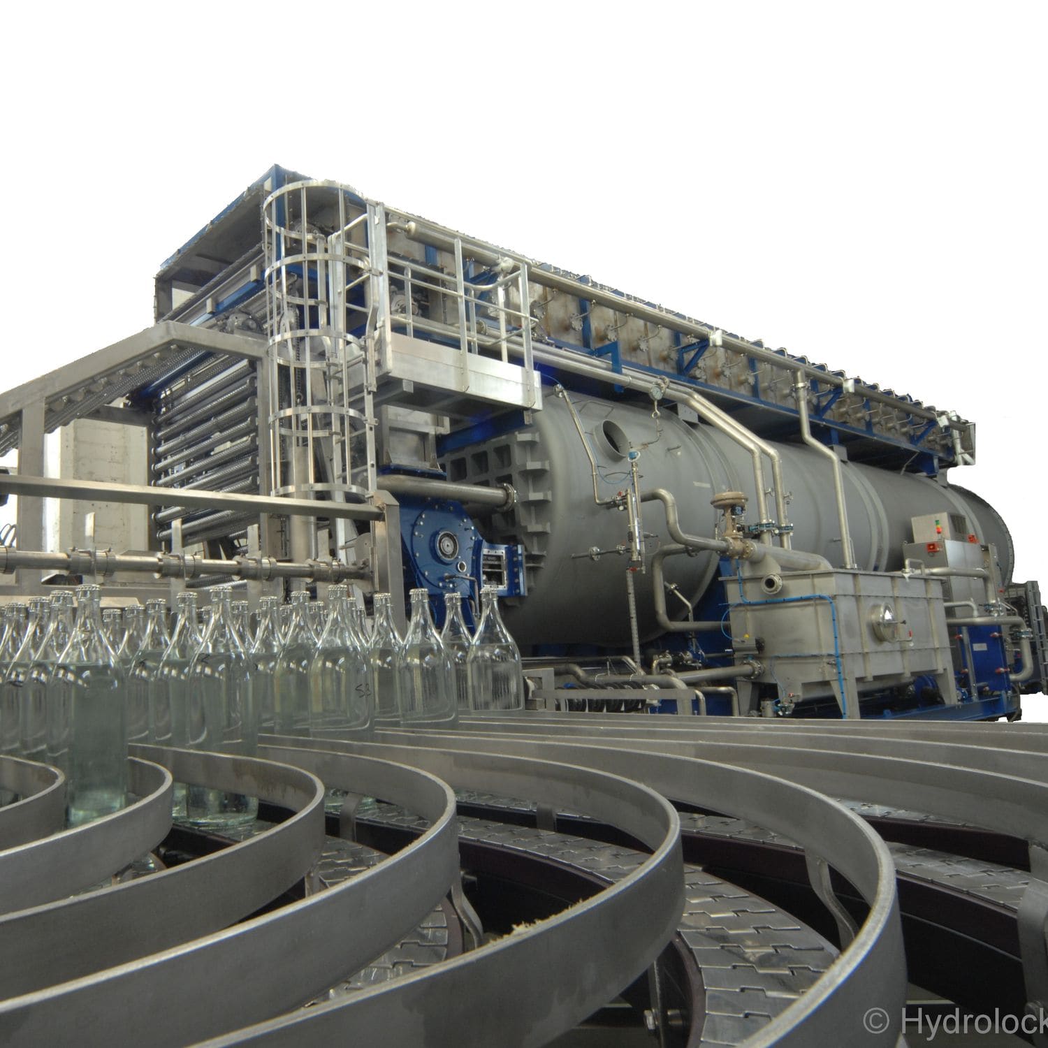 Process sterilizer - ACBV series - HYDROLOCK - heat / rotary / for the food industry