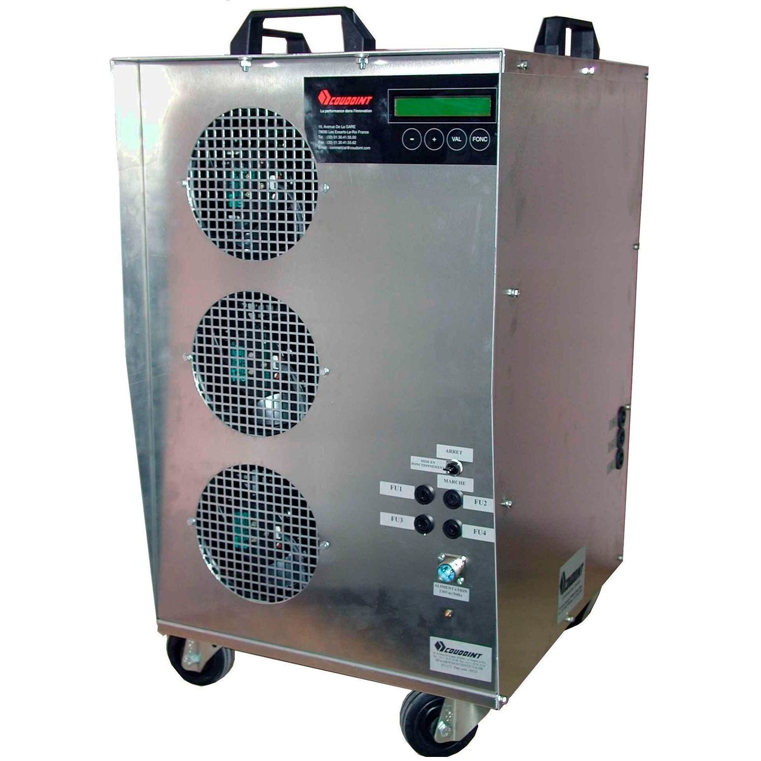 Battery discharge bank - DXVA series - COUDOINT S.A.S. - mobile / resistive