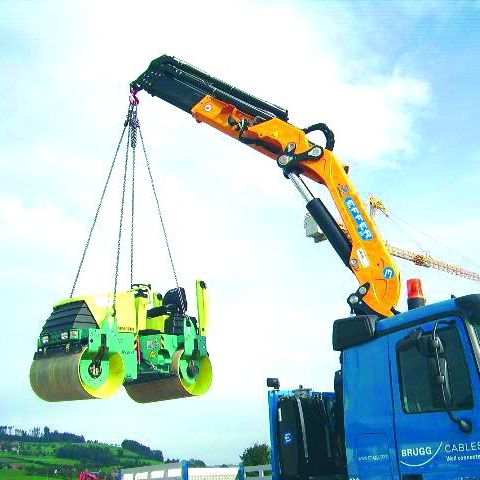 Barge crane - 305 - Effer S.p.a - folding / loading / lifting