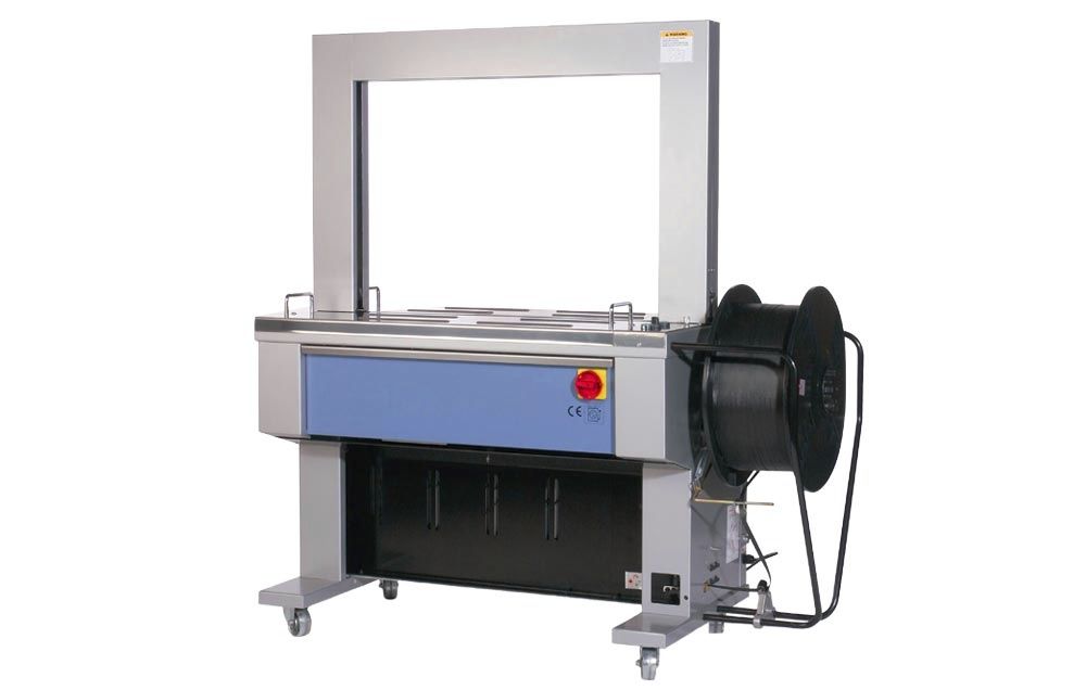 Automatic strapping machine - 28 p/min, 1430 x 620 x 1540 mm | HU-600 ...