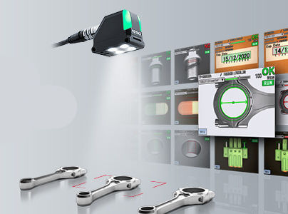 OCR vision sensor - IV series - Keyence - for optical detection / ultra ...