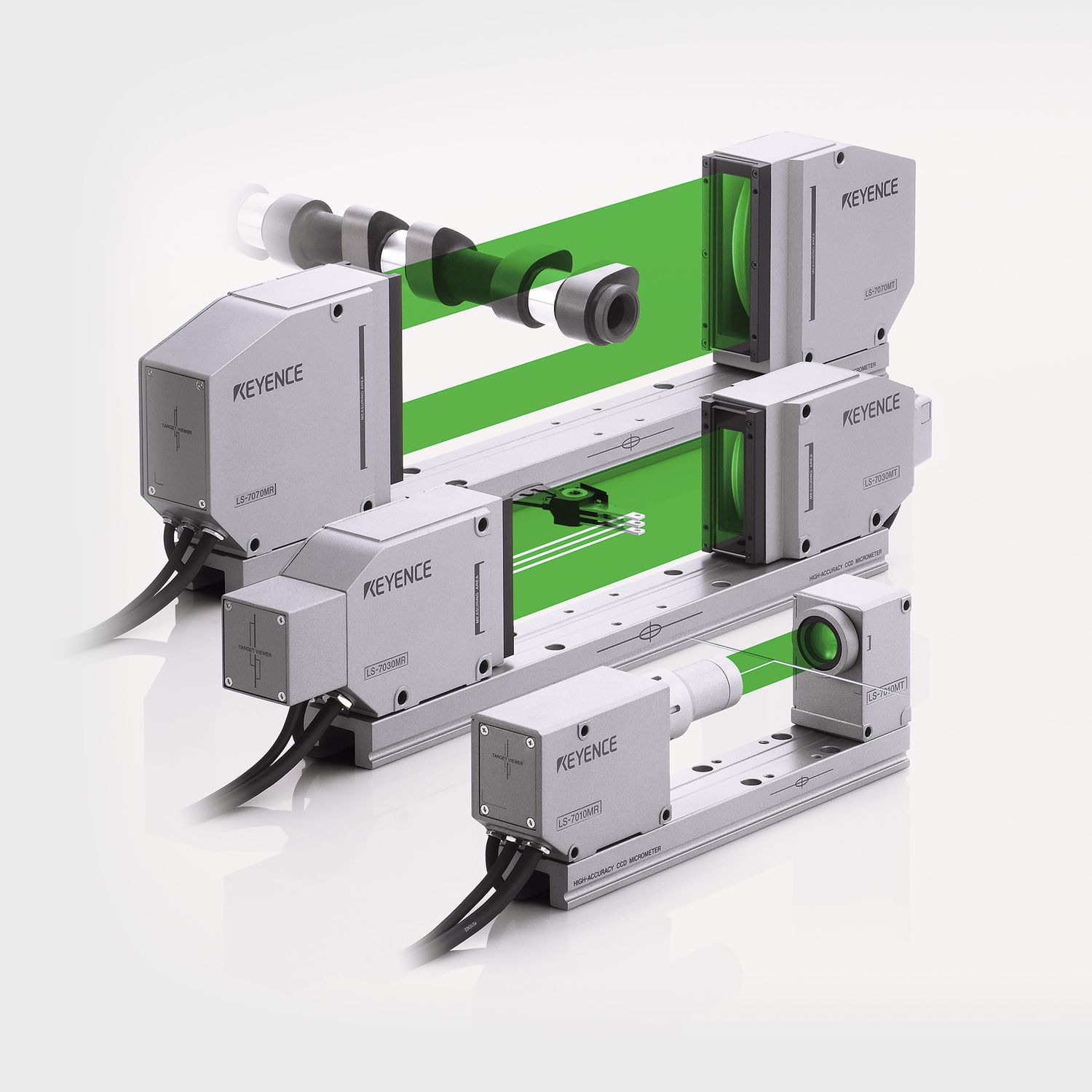 Laser micrometer - LS-7000 series - Keyence - LED / digital / high ...