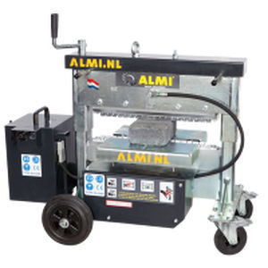 Hydraulic block cutter - AL43SH14 - ALMI Machinefabriek BV - portable ...