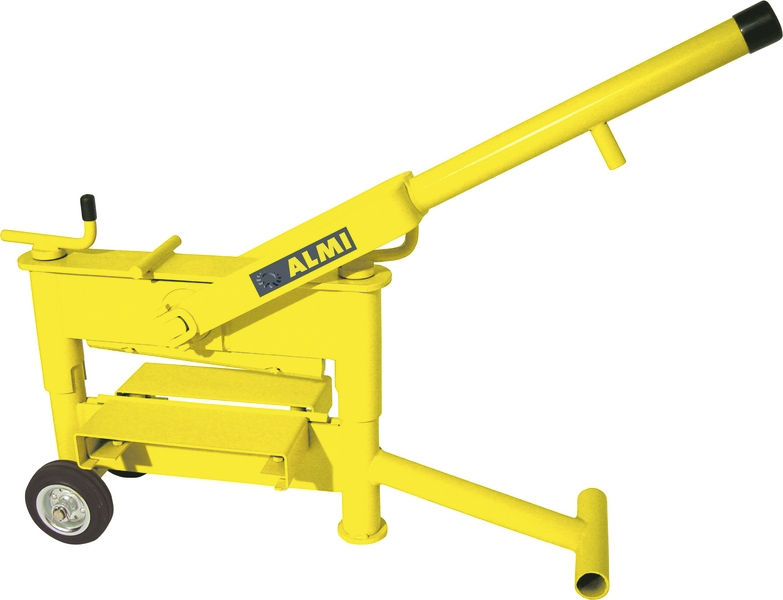 Portable block cutter - AL33 - ALMI Machinefabriek BV - fixed-blade