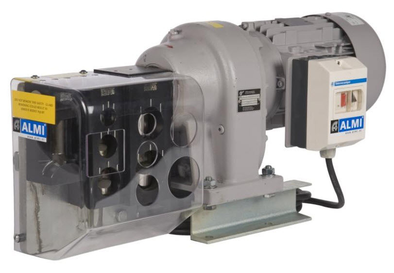 90° fixed angle notching machine - AL1-2U - ALMI Machinefabriek BV ...