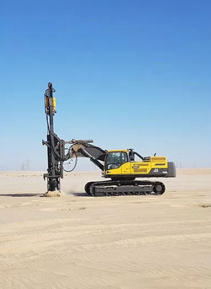 Rapid impact compaction hydraulic drop hammer - RIC 7000, RIC 9000, RIC ...