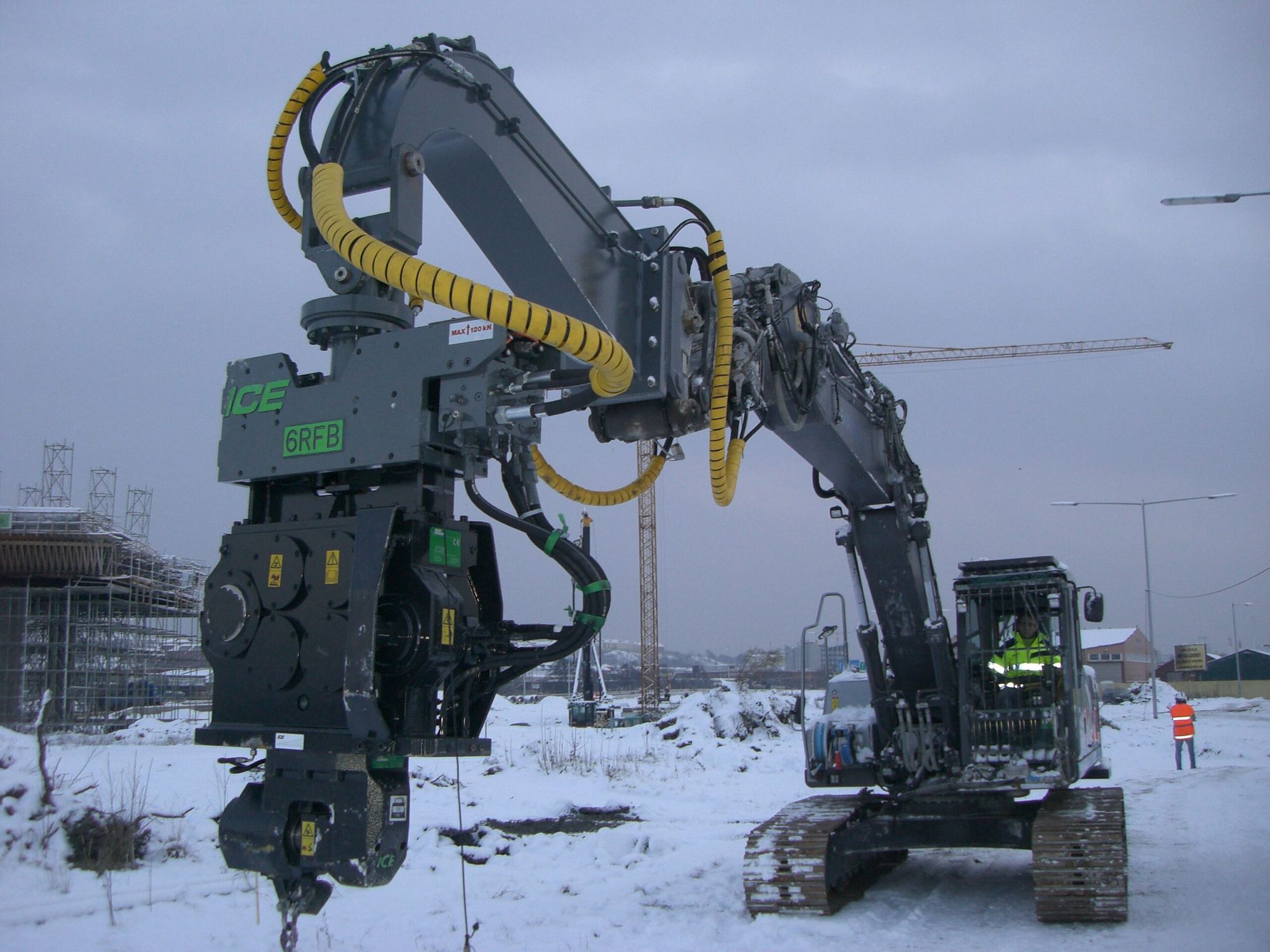 Vibratory pile-driving hammer - 6RFB - International Construction ...