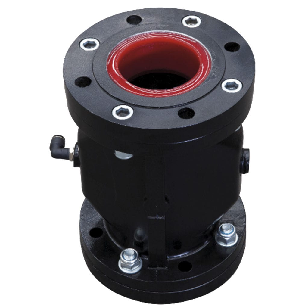 Pinch valve - Özbekoglu - pneumatically-operated / shut-off / regulating