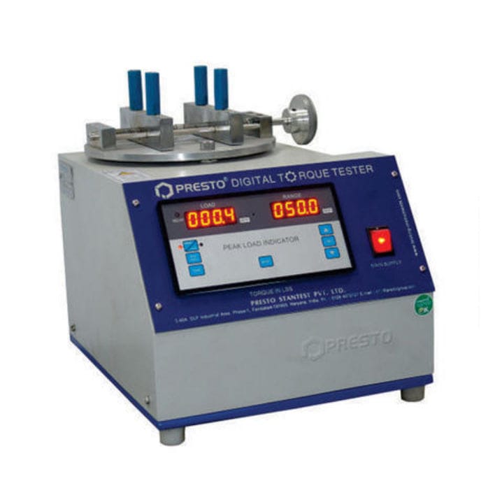 Bench-top torque tester - PTT series - Presto Stantest Pvt. Ltd. - for ...