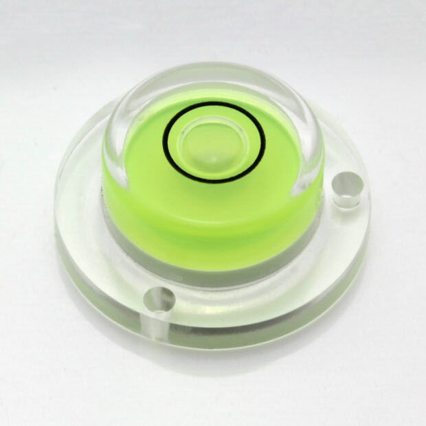 Bubble level vial - VF series - Level Developments Ltd - round / screw-in