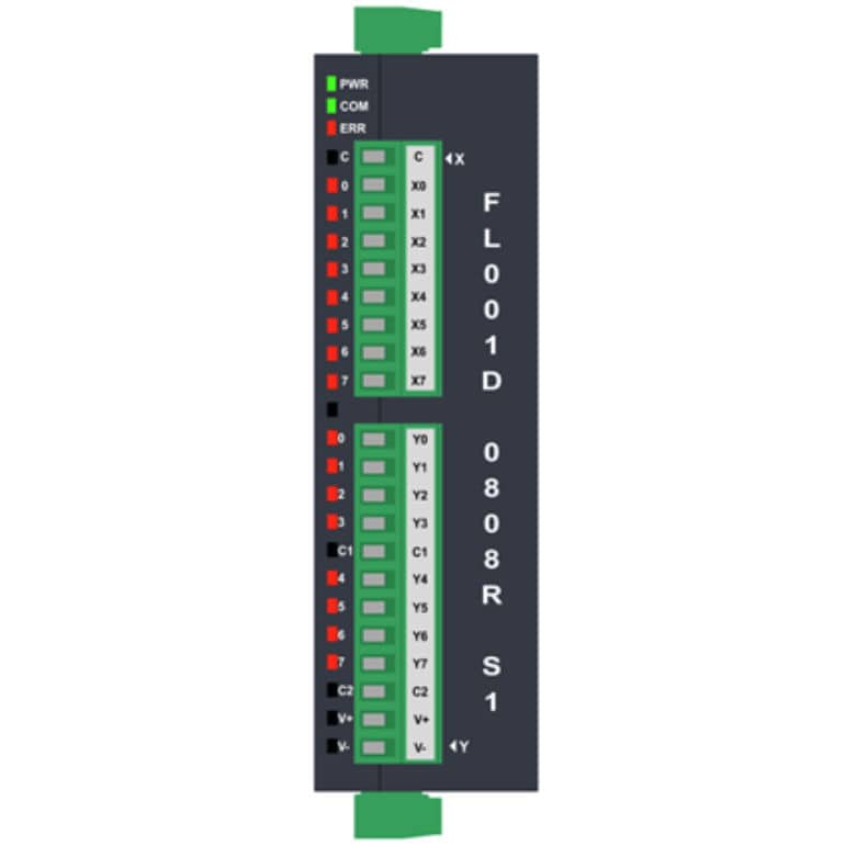 8 digital inputs I/O module - FL001D-0808R-S1 - Renu Electronics GmbH ...