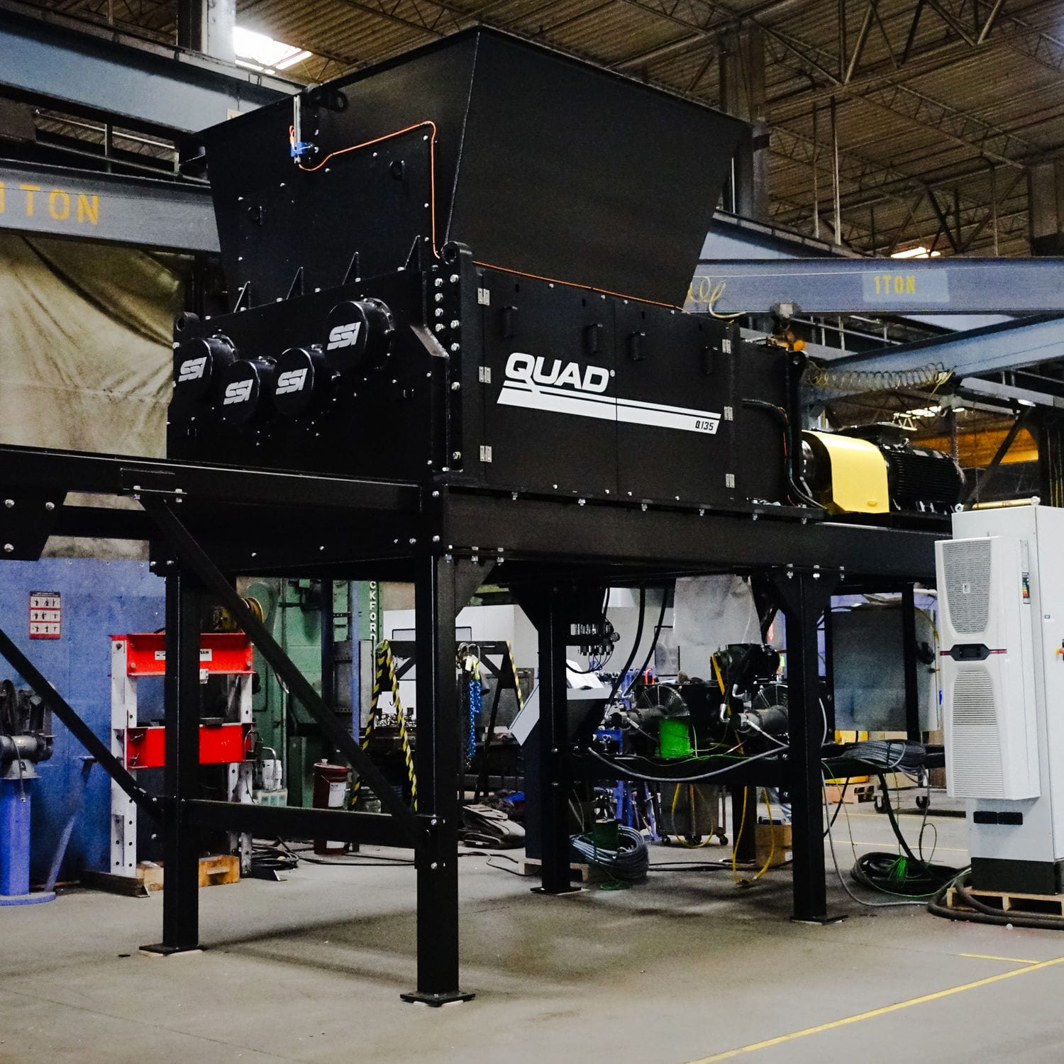 Primary shredder - Quad® Q135 - SSI Shredding Systems, Inc. - four ...