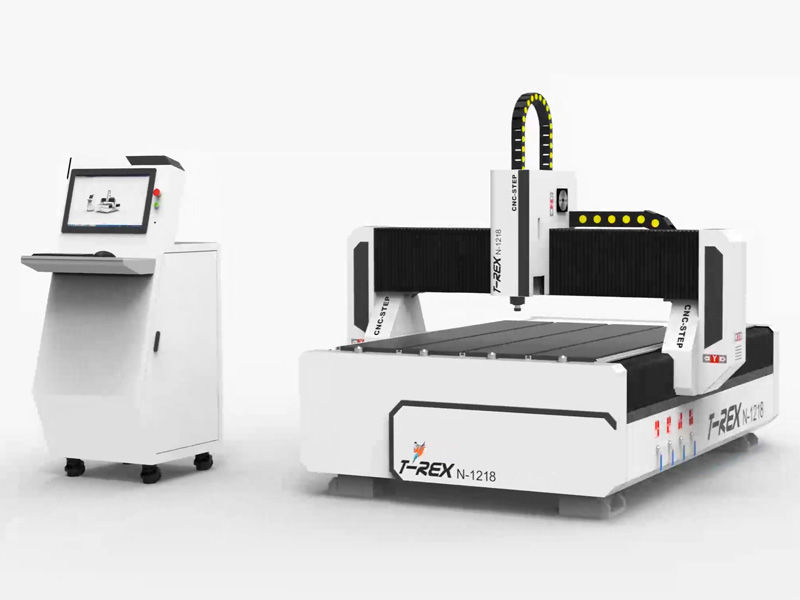 3-axis CNC milling machine - T-Rex N-1218 - CNC-STEP GmbH & Co. KG ...