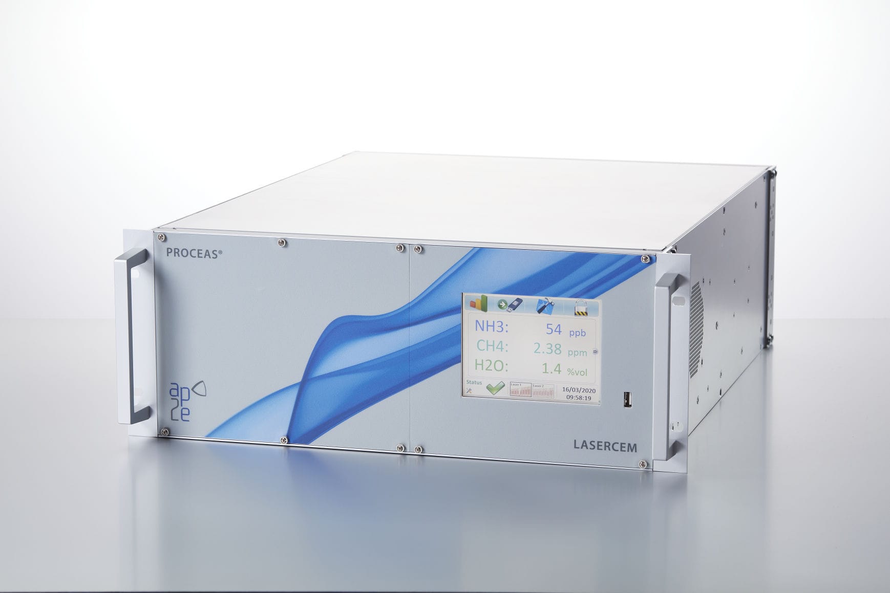 Methane analyzer - ProCeas® - AP2E - signal / for ambient air / process