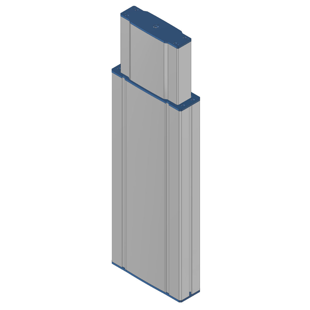 Industrial lifting column - MAC2 series - Movetec A/S - 2-stage / 24 V / 12 V