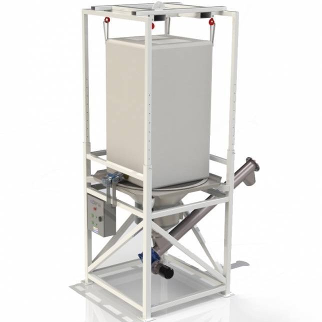 Bag emptying system - SVBF - dena aspirazioni industriali - contained